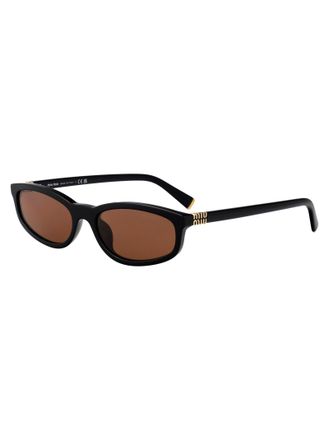 Miu Miu Womens Sunglasses Black Acetate Glasses & Frames
