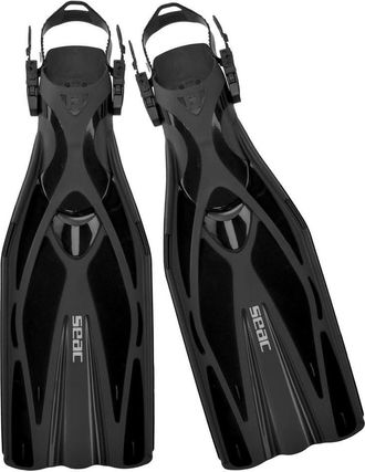 Seac Seac F1, ultraleichte Tauchflossen 730 Gramm für eine Höchstleistung beim Tauchen, verstellbarer Riemen