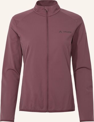 Vaude Radtrikot W Matera Ls Tricot Ii rot
