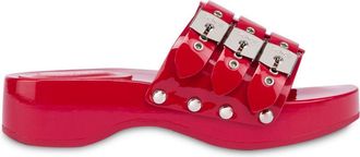 Philosophy di Lorenzo Serafini x Scholl Pescura Sandalen - Rot