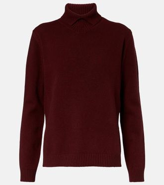 Jil Sander Rollkragenpullover aus Wolle