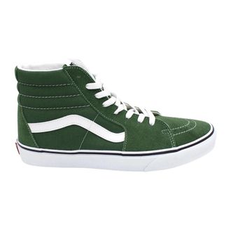 Vans Canvas und Wildleder High Top Sneakers - - Shoes - Herren - Gr&uuml;n - 42 EU