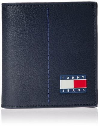 Tommy Jeans Herren TJM Heritage Cc & Coin Am0am13698 Andere Geldbörsen, Blue (Dark Night Navy)