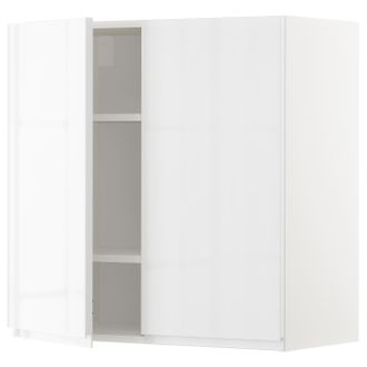 IKEA METOD Wandschrank mit Böden und 2 Türen