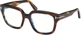 Tom Ford Femme, Accessoires, Brun, Taille: 54 MM Lunettes de vue