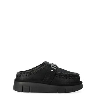 Mou Femme, Chaussures, Noir, Taille: 37 EU Bounce Clog Special Leather