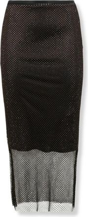 Sportmax Femme, Jupes, Noir, Taille: 40 FR Gonna Rete