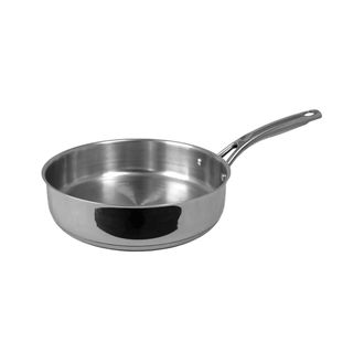 Berndes Daily Edition Proline Schmorpfanne 28 cm - Edelstahlpfanne ohne Beschichtung - f&uuml;r Induktion & alle Herdarten - backofengeeignet & sp&uuml;lmaschinenfest -