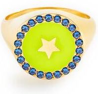 Ileana Makri Bague chevali&egrave;re Star en argent