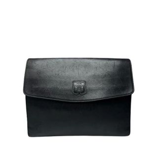 Celine Pre-owned Vintage Leder Clutch - - Pre-owned - Damen - Schwarzk - ONE SIZE