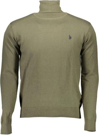 U.S.Polo Association U.s. Polo Assn., Homme, Pulls, Vert, Taille: 2XL Pull Homme en Coton Vert