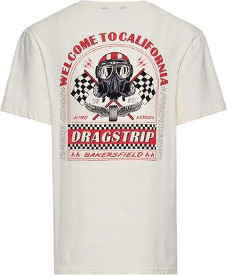 King Kerosin Print-Shirt Dragstrip (1-tlg) mit R&uuml;ckenprint
