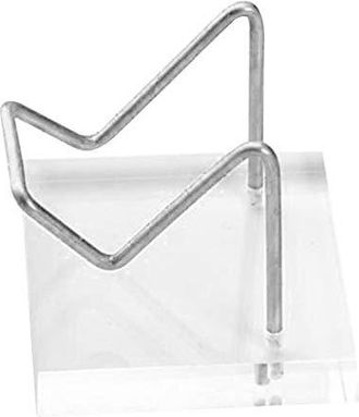 F Fityle Pr&eacute;sentoirs en Acrylique Transparent Geode Rock Agate Corail Gemme de Pierres en Cristal