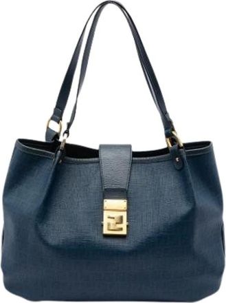 Fendi Damen, Pre-Owned, Blau, ONE SIZEGr&ouml;&szlig;e