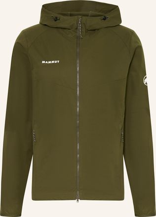 Mammut Mammut Softshell-Jacke Granite So Hooded gruen
