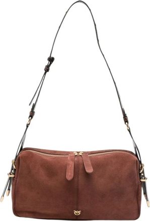 Pinko Pinko - Sacs &agrave; &eacute;paule - Femme - Sacs - Brun - Taille: ONE Size