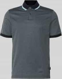 Bugatti Regular Fit Poloshirt mit Polokragen und kurzer Knopfleiste