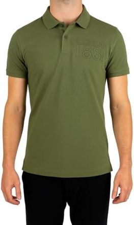 Cerruti Polo Manches Courtes Logo gaufr&eacute; Bomarzo - L Kaki