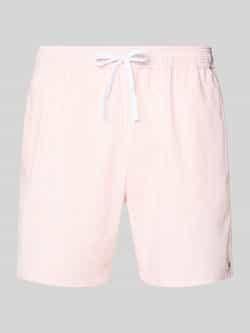 Lacoste Badeshorts aus Baumwoll-Mix