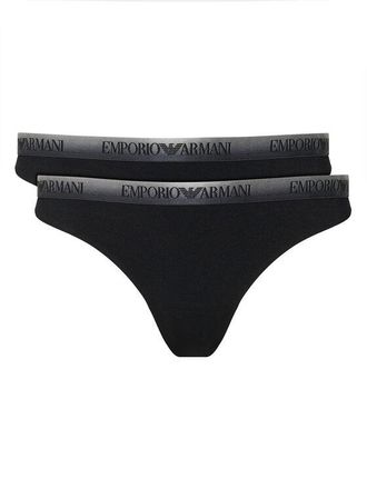 Emporio Armani Brazilian-Panty-Set EW005512 AF25572 UC001 Schwarz