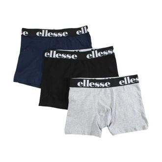 Ellesse Homme, Sous-v&ecirc;tements, Multicolore, Taille: S Pack de 3 boxers