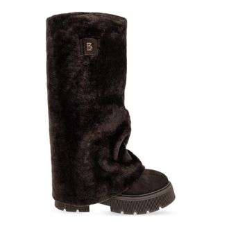 Bogner Turin Wildleder-Stiefel bis &uuml;bers Knie - - Shoes - Damen - Braun - 36 EU