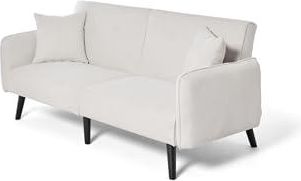 Jahnke SCHLAFSOFA Chillax DOT Cord Fine Off White