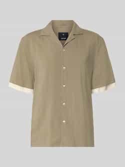 Joop Relaxed Fit Freizeithemd aus Viskose mit Reverskragen