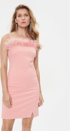 Twin-Set Coctailkleid 232TP2490 Rosa Slim Fit