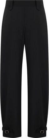 Moorer Karly Pantalon Large - Femme - Pantalons - Noir - Taille: 36 FR