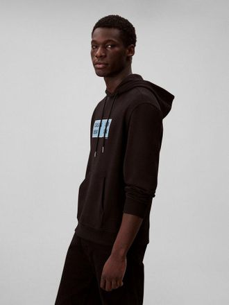 Calvin Klein Jeans Kapuzensweatshirt LS EU 350TERRY CKNY BOX GRAPHIC Mit Rundhalsausschnitt, regular fit