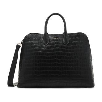 Kazar Femme, Sacs, Noir, Taille: ONE Size Sac &agrave; main en cuir gaufr&eacute;