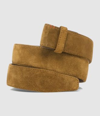 CLARIS VIROT Ceinture Tabac
