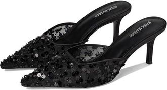 Steve Madden Escarpins Alexi pour femme, Paillettes noires., 40-41 EU