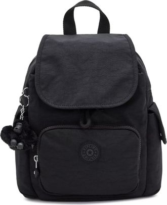 Kipling Damen City Pack Mini Rucksack Leichter Vielseitiger Tagesrucksack Nylon Schultasche, Black Noir, Mini, Damen City Pack Mini Rucksack Leicht Vielseitig