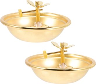 Artibetter 2st&uuml;cke &Ouml;llampenhalter aus Metall mit Verstellbarem Docht Vintage-&ouml;llampe f&uuml;r Innenbereich Dekorative &Ouml;llampe f&uuml;r Tempel Meditation und Gebet