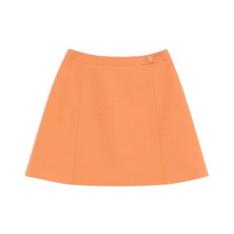 Valentino Garavani Midi Rock - - Skirts - Damen - Orange - XS