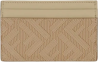 Fendi Shadow Card Case - Beige