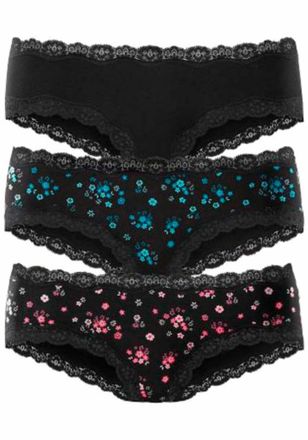 Buffalo Hipster Blümchen (3er Pack)