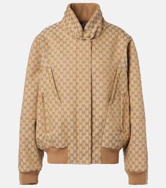 Gucci Blouson GG aus Canvas