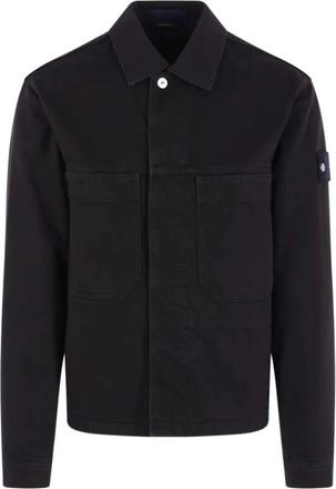 Stone Island Homme, Vestes, Noir, Taille: 2XL Veste Capospalla