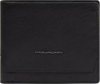 Piquadro Homme, Accessoires, Noir, Taille: ONE Size Portefeuille avec poche &agrave; monnaie