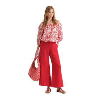 Maliparmi Maliparmi, Damen, Hosen, Rot, SGr&ouml;&szlig;e
