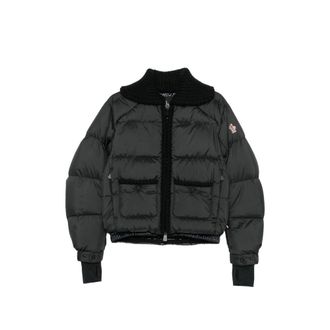 Moncler Jolie Quilted Wool-trim Puffer Jacket