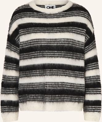 Grace Grace Pullover Mit Mohair schwarz