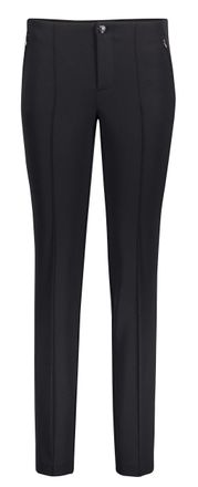 Mac Jeans Mac - Damen 5-Pocket Jeans, Anna Zip (5293-00-0128L), Größe:W40, Länge:L28, Farbe:Black (090)