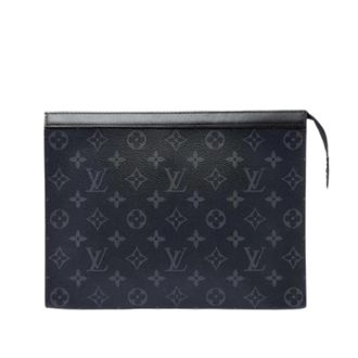 Louis Vuitton Pre-owned Monogram Eclipse Clutch - - Pre-owned - Herren - Schwarzk - ONE SIZE