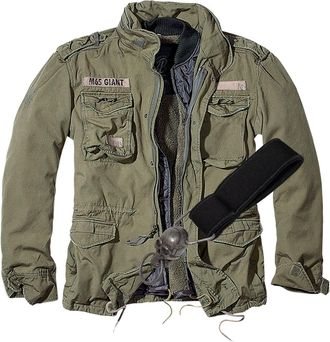 Spass Kostet Armee Feldjacke Winterjacke mit rausnehmbaren Futter zur Fr&uuml;hlingsjacke M65 Army Tarnjacke Gr&ouml;&szlig;e S - 7XL
