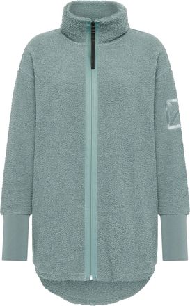 Didriksons 1913 Sally Teddy Jacke - Damen Sherpa-Midlayer - Schwedisches Design - Blau
