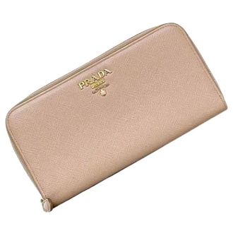 Prada Pre-owned Vintage Long Wallet - Femme - Pre-owned - Beige - Taille: ONE Size